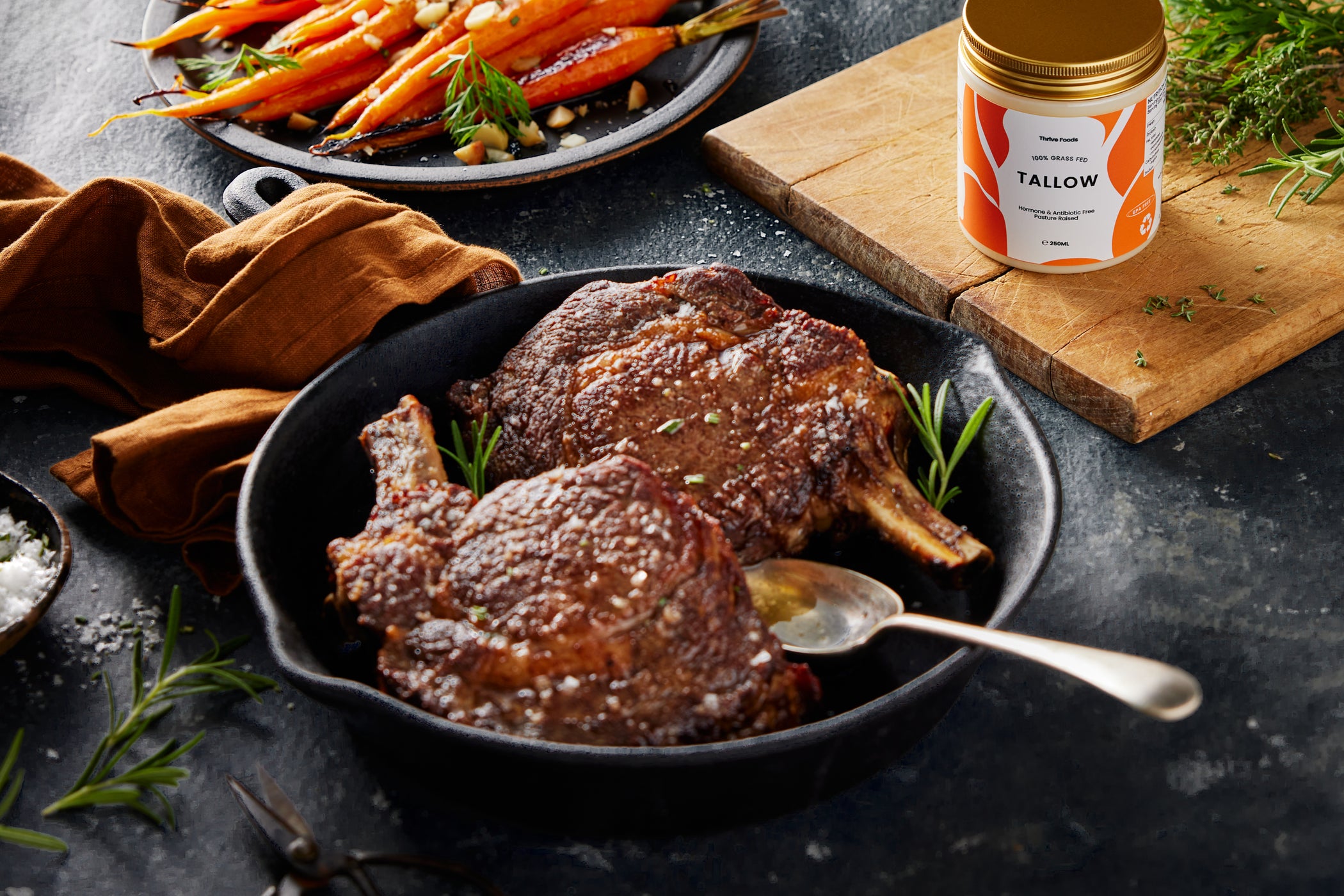 Original Beef Tallow - 100% Grass Fed Suet – Thrive Tallow